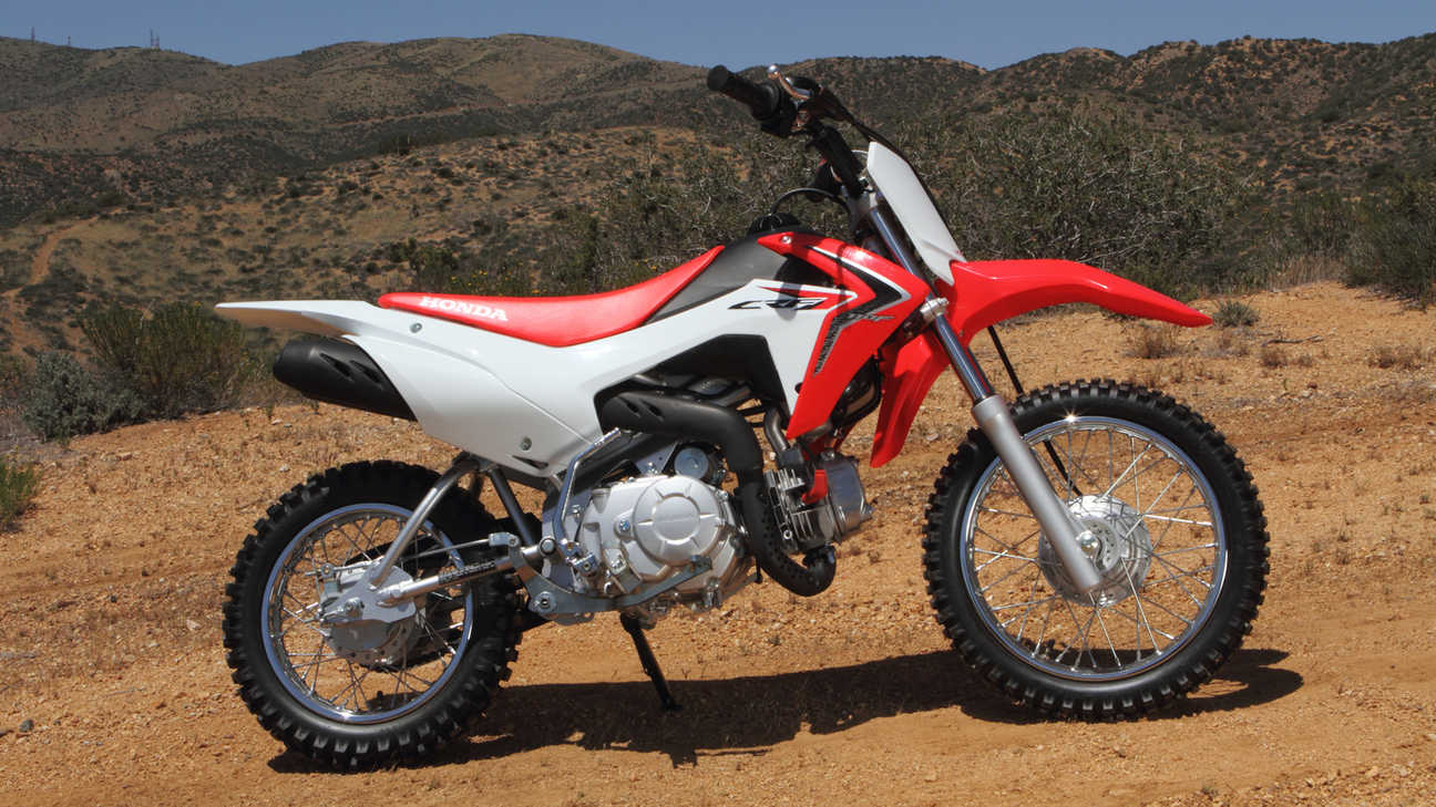 Overzicht – CRF110F – Cross & Trial – Aanbod – Motorfietsen – Honda